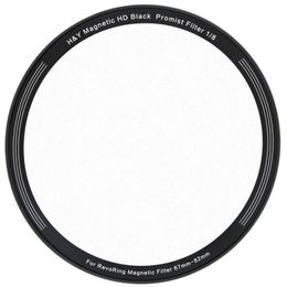 H&Y Black Mist Magnetic 1/8 Clip-on Filter for REVORING 67-82mm