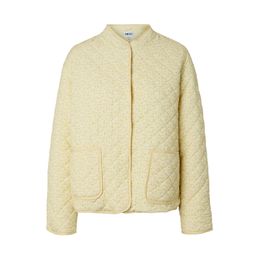 Pieces Jacke 'PCRIKKE' Damen Gr&ouml;&szlig;e S senf / hellgelb / oliv / wei&szlig; Sommerjacke