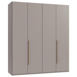 Chameo Dreht&uuml;renschrank, Kaschmir, Eiche Artisan, Kunststoff, 2 F&auml;cher, 180x208x58 cm, BQ - B&uuml;ndnis f&uuml;r Qualit&auml;t, Made in Germany, DIN EN ISO 9001, in verschiedenen Gr&ouml;&szlig;en erh&auml;ltlich, Holzdekoren erh&auml;ltlich, Kinder- & Jugendzimmer, Jugendm&ouml;bel, Jugendkleiderschr&auml;nke