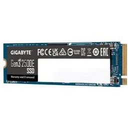 Gigabyte interne SSD "Gen3 2500E SSD 500GB", ohne farbbezeichnung, B:8cm H:2cm T:14cm, Festplatten
