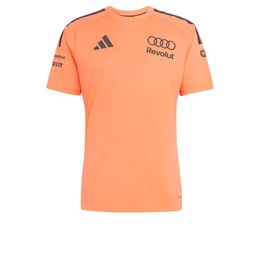 adidas Performance Funktionsshirt 'Audi Revolut F1' Herren Gr&ouml;&szlig;e XS orange / schwarz