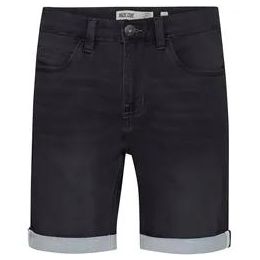 Jeansshorts INDICODE "Jeansshorts IDGodolf", Herren, Gr. S, N-Gr, schwarz (vintage schwarz), Obermaterial: 80% Baumwolle CO. 18% Polyester PES. 2% Elasthan EL., Jeans Jeansshorts