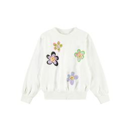 Molo Sweatshirt in Wei&szlig; - 65% | Gr&ouml;&szlig;e 116 | Kinder-sweatshirts-jacken