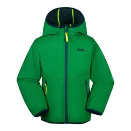 Peek U Softshelljacke "Koa" in Gr&uuml;n - 53% | Gr&ouml;&szlig;e 104 | Kinder-outdoor-jacken