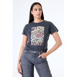 Garcia Shirt in Anthrazit - 23% | Gr&ouml;&szlig;e L | Damen-tops