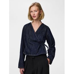 Pieces Bluse 'PCGEGGO' Damen Gr&ouml;&szlig;e XS blau