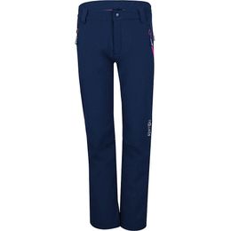 Trollkids Softshellhose "Fjell" in Blau/ Pink - 31% | Gr&ouml;&szlig;e 116 | Kinderhosen