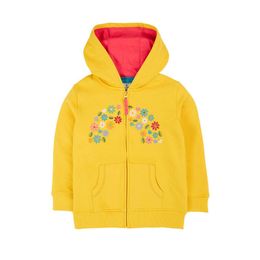 frugi Sweatjacke "Carbis" in Gelb - 60% | Gr&ouml;&szlig;e 92/98 | Kinder-sweatshirts-jacken
