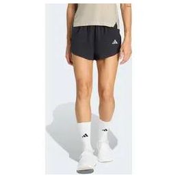 Laufshorts Adidas PERFORMANCE "ADI365 CLIMACOOL+ 2-N", Damen, Gr. XXL, L&auml;nge 5, schwarz, innenbeinl&auml;nge ca. 13 cm, Obermaterial: 85% Polyester, 15% Elasthan, Hosen