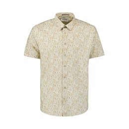 NO EXCESS Button Up Shirt male size S yellow gold / Pastel yellow / White