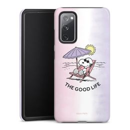 DeinDesign Galaxy S20 FE Handy Panzer Handyh&uuml;lle robuste Outdoor H&uuml;lle Schutzh&uuml;lle gl&auml;nzend Snoopy Official Licensed Product Peanuts Tough Case