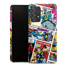 DeinDesign Galaxy A52s 5G Handy Premium Case Smartphone Handyh&uuml;lle Schutzh&uuml;lle gl&auml;nzend Avengers Comic Marvel Premium Case
