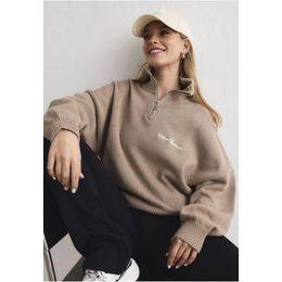 aim'n Aim'n Sportpullover Damen Gr&ouml;&szlig;e M creme / mokka