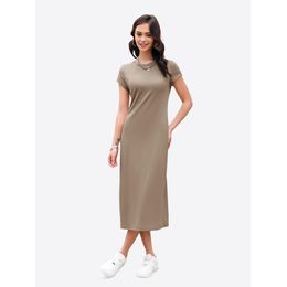 Imily Bela Kleid Damen Gr&ouml;&szlig;e 36 khaki Sommerkleid