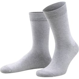 w&auml;schepur Damen Socken grau-meliert Gr&ouml;&szlig;e 43-46