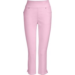 CR&Eacute;ATION L Damen Stretch-Hose in Wadenl&auml;nge ros&eacute; Gr&ouml;&szlig;e 36