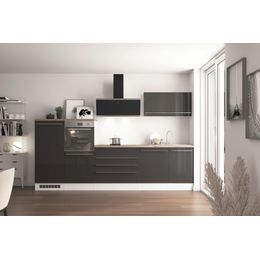 respekta K&uuml;chenblock Gabriel m. Ger&auml;ten Grau