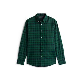 Tommy Hilfiger Button Up Shirt male size M Blue / marine blue / Green