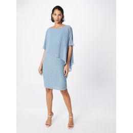 Swing Kleid Damen Gr&ouml;&szlig;e 36 hellblau / silber