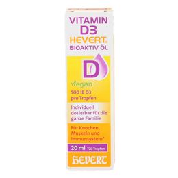 Vitamin D3 Hevert Bioaktiv &Ouml;l 20 ml