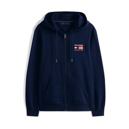 Tommy Hilfiger Sweatjacke 'Americana' Herren Gr&ouml;&szlig;e S navy / rot / wei&szlig;