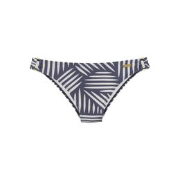 Lascana Bikini Bottoms female size M marine blue / Off white