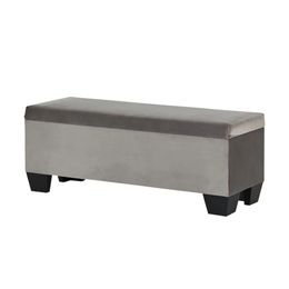 Boxi Bettbank mit Stauraum Boxi - grau - Materialmix - 123 cm - 47 cm - cm 42,0 - M&ouml;bel Kraft