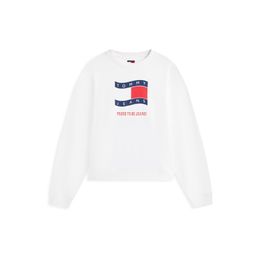 Tommy Jeans Sweatshirt female size M Navy / Red / White