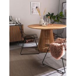 benuta Nest Sisal Teppich Sana Grau 80x150 cm - Naturfaserteppich aus Sisal