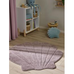 Lytte Kinderteppich Nori Rosa 120x120 cm - Teppich f&uuml;r Kinderzimmer