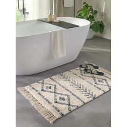 benuta Nest - Badteppich f&uuml;r Badezimmer - Badematte Naomi Cream 50x80 cm