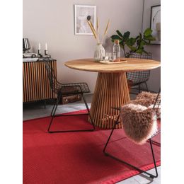 benuta Nest Sisal Teppich Sana Rot 80x150 cm - Naturfaserteppich aus Sisal