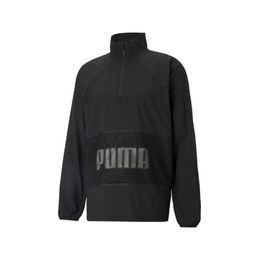 Puma Jacke TRAIN GRAPHIC 1/2 ZIP in Schwarz | Gr.: L