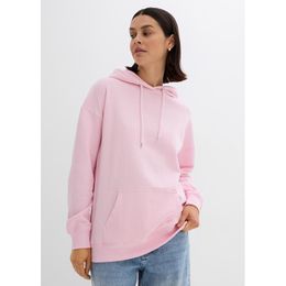 bonprix Damen bonprix Kapuzensweatshirt, 1 Oversize-Passform, Casual-Stil, aus Baumwolle und Polyester 56/58 (XXXL)