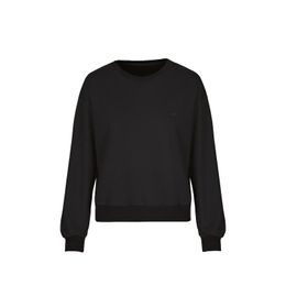 TRIGEMA Damen Sweatshirt &raquo;TRIGEMA D&uuml;nnes Sweatshirt&laquo; schwarz M