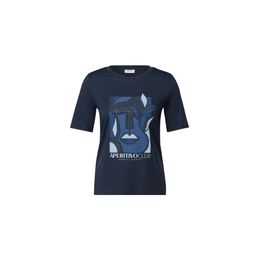 Cecil T-Shirt in urban navy blue | Gr.: S