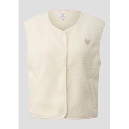 QS Indoor-Weste in 02D1_ecru | Gr.: XL