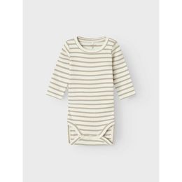 name it Jungen Langarmbody &raquo;NBNBANI LS BODY NOOS&laquo; beige 68, N-Gr