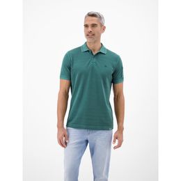 Lerros Herren Lerros Poloshirt &raquo;Poloshirt, unifarben aus gestreiftem Piqu&eacute;-Gewebe&laquo; L
