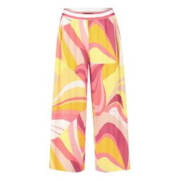 Betty Barclay Culotte mit elastischem Bund in Ros&eacute;/Yellow | Gr.: 38