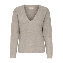 Jacqueline de Yong JDY Strickpullover in Greige | Gr.: L