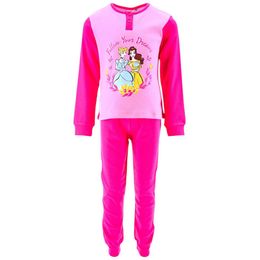Schlafanzug Disney Princess in Dunkelpink | Gr.: 104