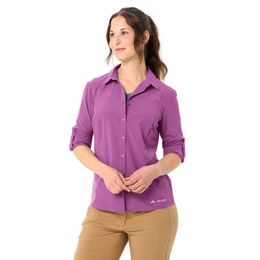 Vaude Damen Vaude Langarmshirt &raquo;WOMEN'S ROSEMOOR LS SHIRT IV&laquo; Langarm, f&uuml;r Trekking und Wandern, leicht und atmungsaktiv 44