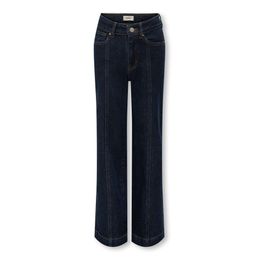 KIDS Only Jeans mit weitem Bein in Dark Blue Denim | Gr.: 152