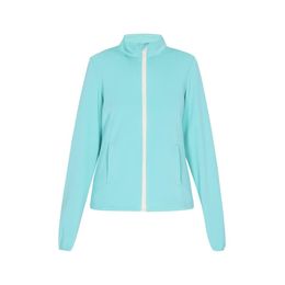UCY Damen Jacke in T&uuml;rkis Wollweiss | Gr.: L