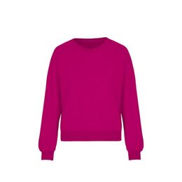 TRIGEMA Damen Sweatshirt &raquo;TRIGEMA D&uuml;nnes Sweatshirt&laquo; pink S