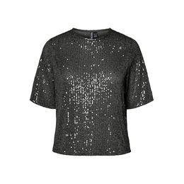 Pieces T-Shirt in Black | Gr.: xs