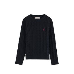 Polo Club Pullover RIGBY GO CABLE U COTTON W VO in Navy Blau | Gr.: XXL