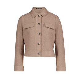 Betty Barclay Blazer-Jacke mit aufgesetzten Taschen in beige | Gr.: 38