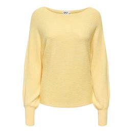 Only Strickpullover in Pastel Yellow | Gr.: XL